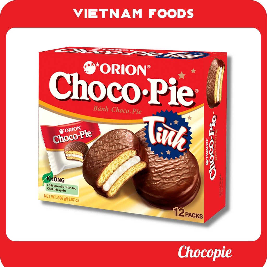 ORION Choco Pie Cake 396g 12 Pieces/1 Box - Kek chocopie - 巧克力蛋糕 - Banh ...