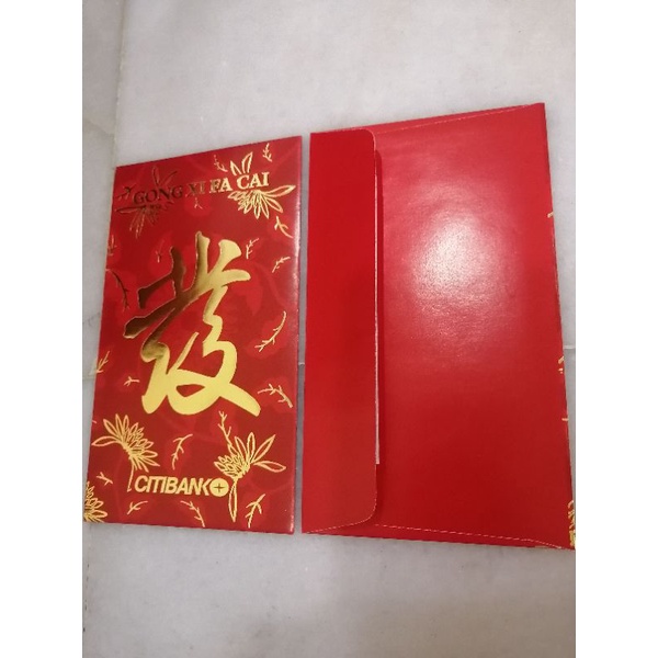 Citibank Ang pao red Packet 2pcs | Shopee Malaysia
