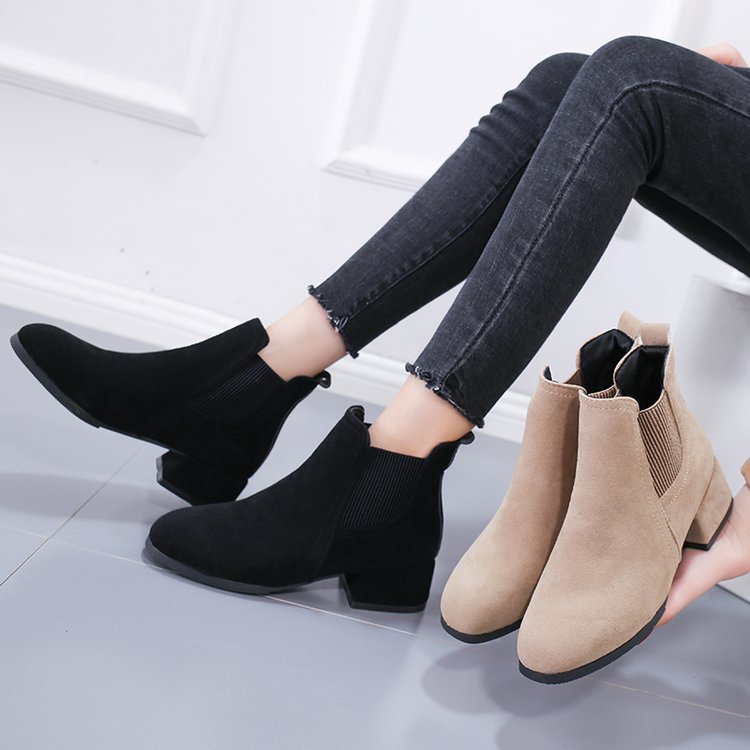 Wendy Fashionhomez 8242 Barcus Booties ( size 35-41 ) - PLUS SIZE ...
