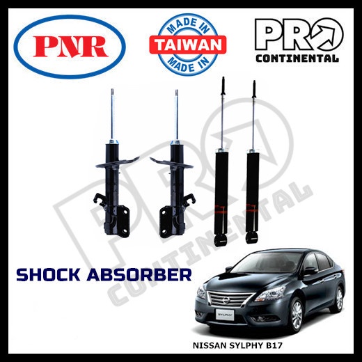 PNR NISSAN SYLPHY B17 2012-2019 FRONT REAR SHOCK ABSORBER [1 PAIR (LH ...