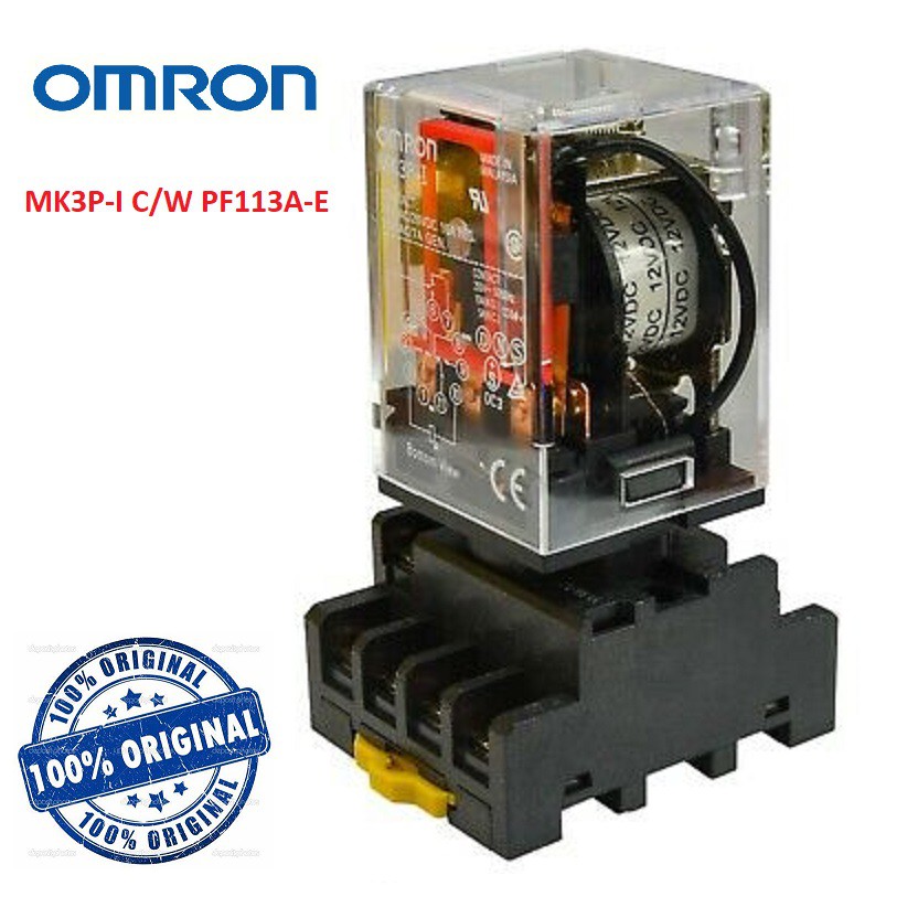 OMRON Relay MK3P-I 220/240 VAC C/W WITH BASE | Shopee Malaysia