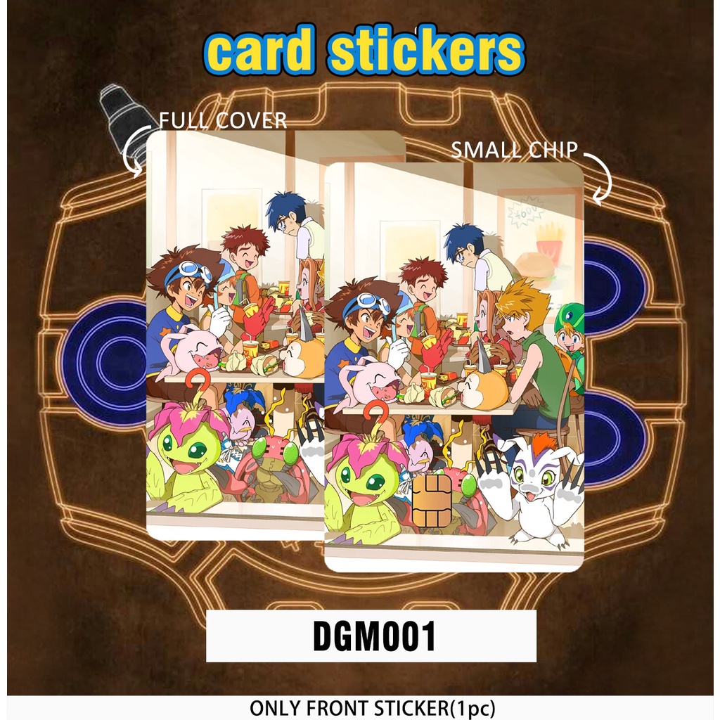 DIGIMON STICKER - DIGIMON CARD STICKER - ANIME STICKER - DIGIMON ...