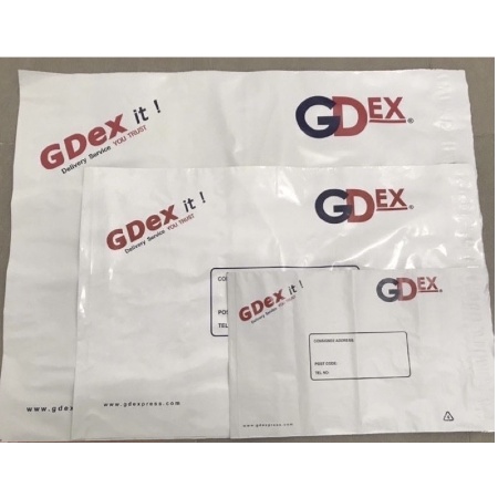 GDex Courier Bag with Pocket GDex Express Flyer Bag 快递袋 | Shopee Malaysia