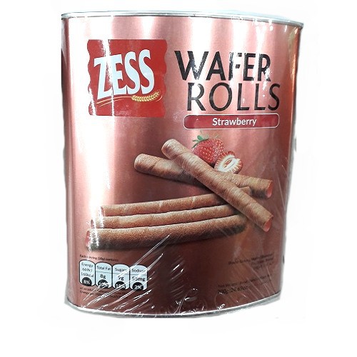 ZESS Wafer Roll Strawberry 700g | Shopee Malaysia