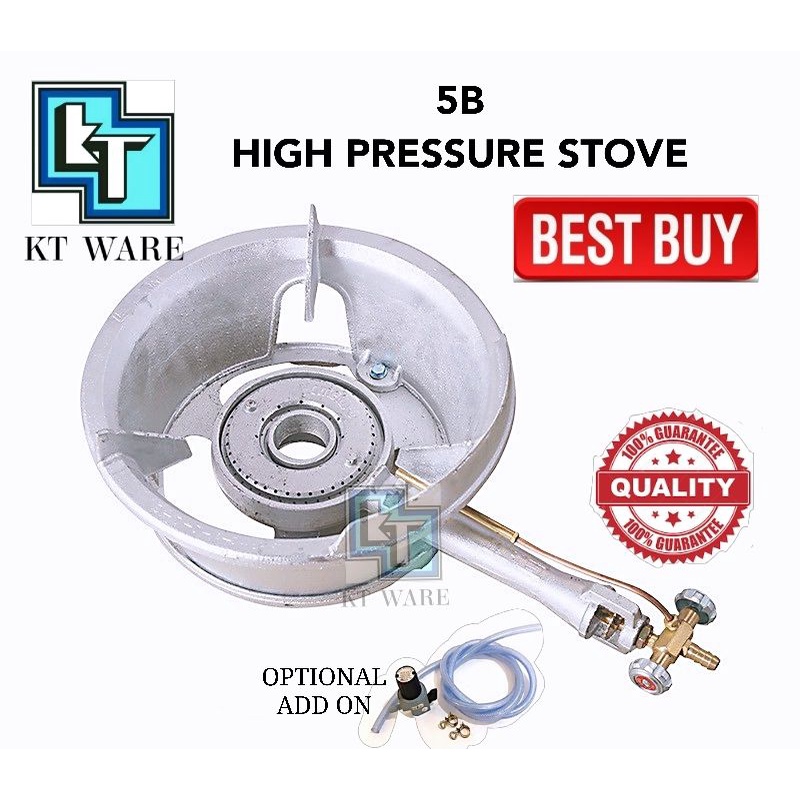 5B High pressure GAS stove/ Dapur high pressure /DAPUR NIAGA DAPUR ...