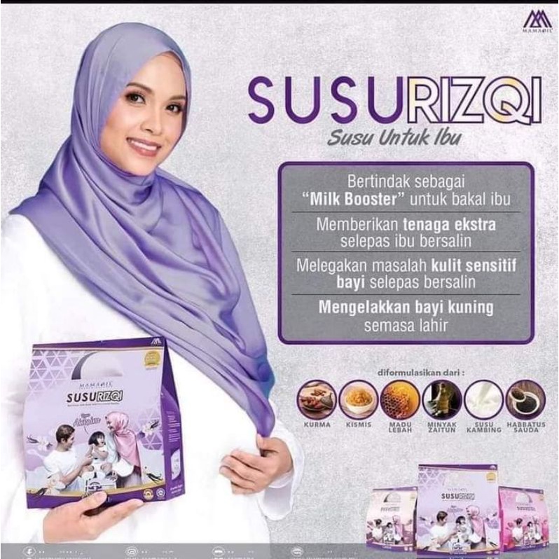 🔥MAMADIL SUSU RIZQI + 🎁 FREE GIFT🔥100% ORIGINAL HQ SUSU IBU HAMIL SUSU ...