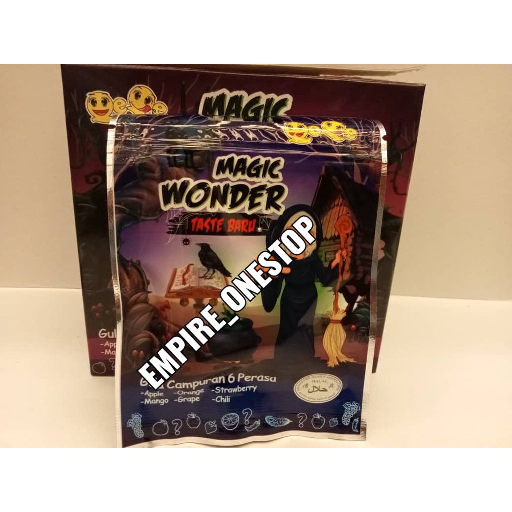 (ViRaL) (Viral) Halal MAGIC WONDER CANDY | TASTE BARU | GULA CAMPURAN 6 ...