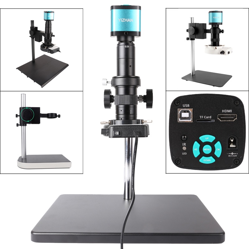 4K 48MP HDMI USB Digital Video Monocular Microscope Camera And Continus ...