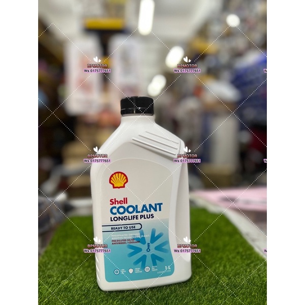 SHELL COOLANT LONGLIFE PLUS WARNA BIRU | Shopee Malaysia