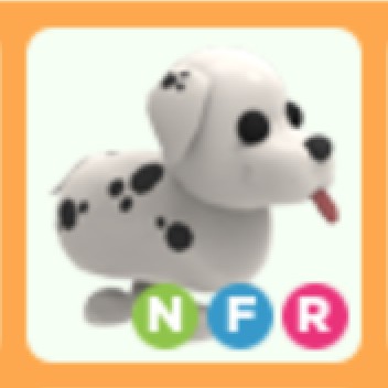 Adopt Me Neon Fly Ride Dalmatian Dog NFR | Shopee Malaysia