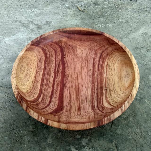 KAYU Mahogany Plate DIAMETER 20cm | Shopee Malaysia
