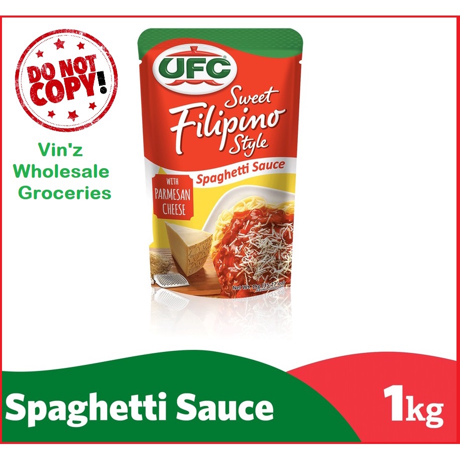 UFC Hunt's Sweet Filipino Style Spaghetti Sauce w/ Parmesan Cheese 1kg ...