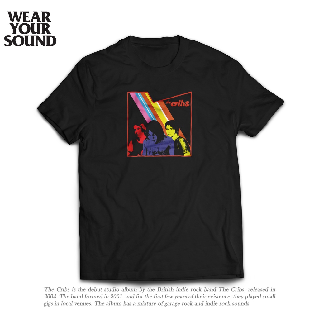 The Cribs Self Titled Album Band Tshirt | Shopee Malaysia
