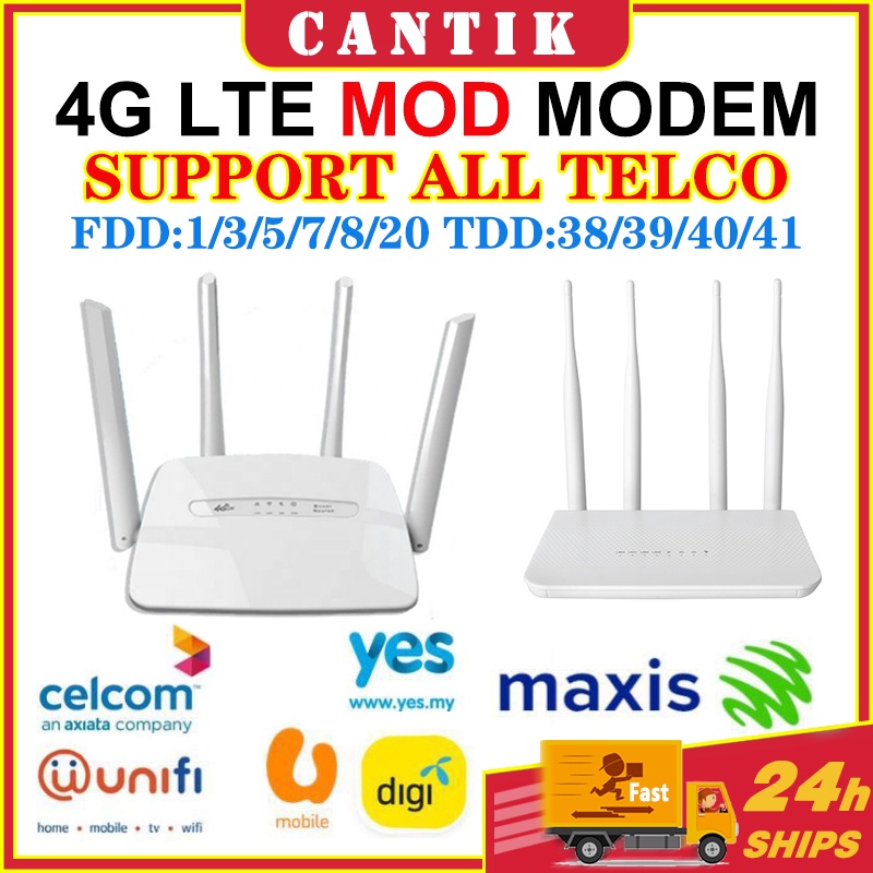 🔥ready stock🔥MODEM Modified Unlocked 3G4G LTE WiFi Modem CPE Router Home Unllimited Hotspot Sim ...