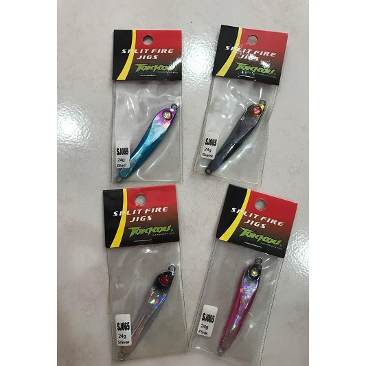 STOCK CLEARANCE !!! FISHING METAL JIG TOKKOU SPLIT FIRE 24g, 30g, 40g ...