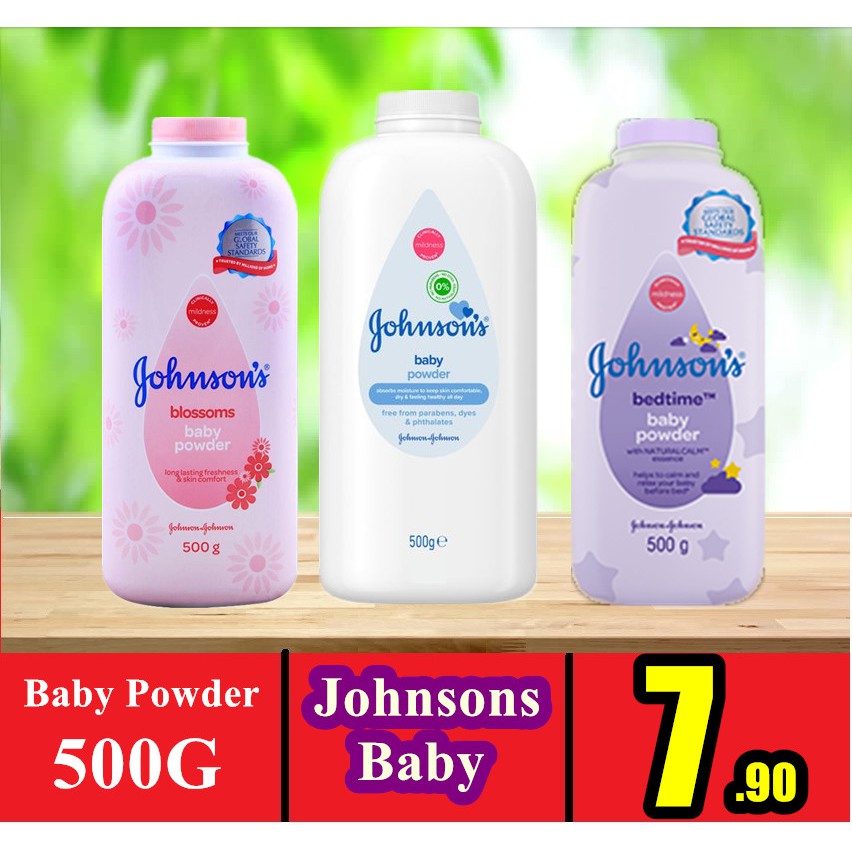 🔥🔥ORIGINAL/AUTHENTIC🔥🔥 Johnson's Baby Powder (500g) | Shopee Malaysia