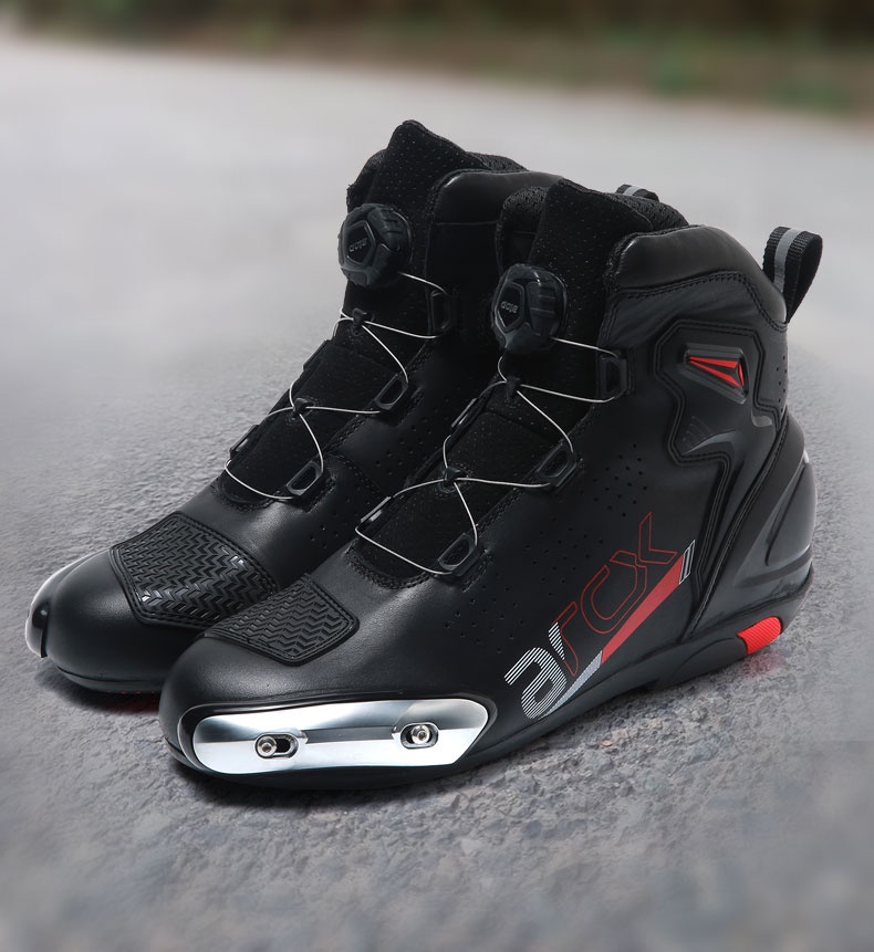 ARCX Motorcycle Boots Men Racing Riding Four Seasons Shoes Breathable ...