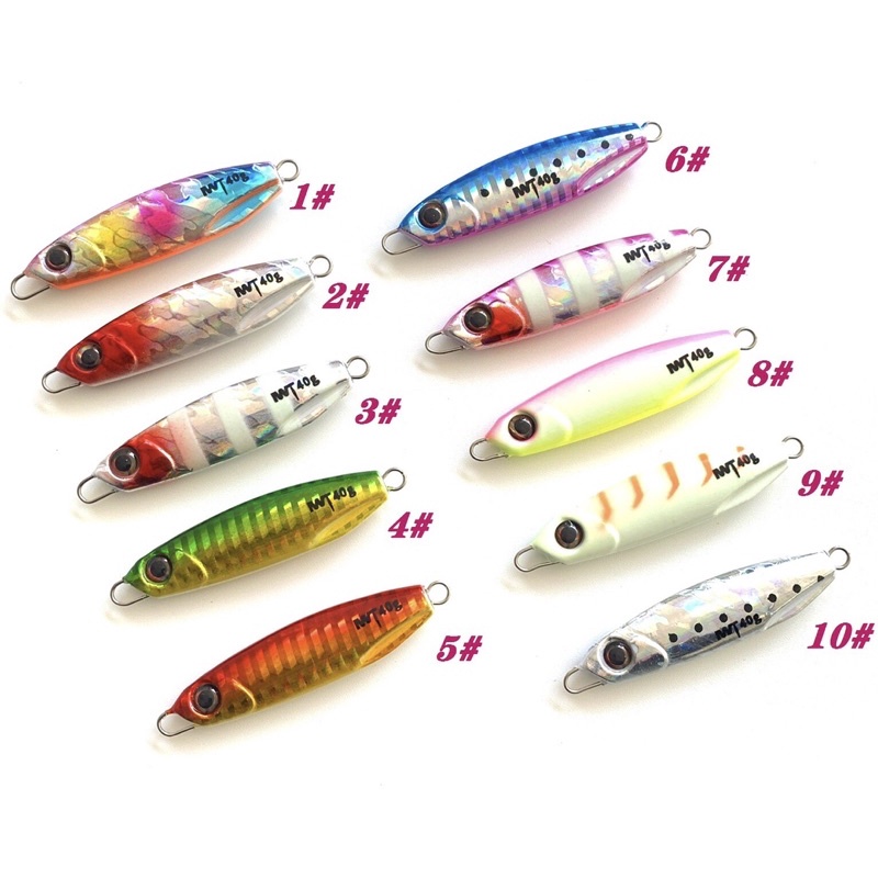 10g/15g/20g/25g/30g/ Micro Jig Fishing Lures | Shopee Malaysia