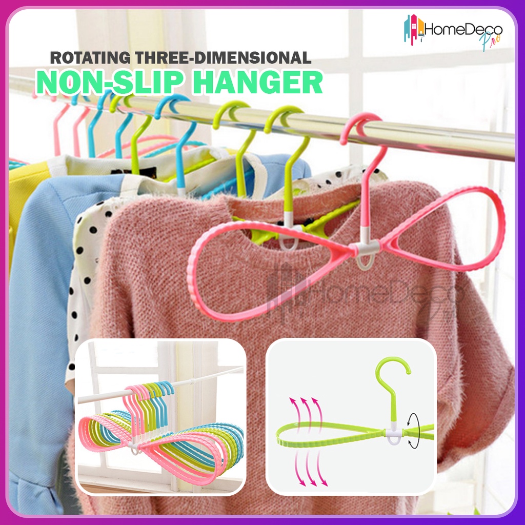 Premium 8 Shape Hanger 360 Rotation Multipurpose Outdoor Rotating Three ...