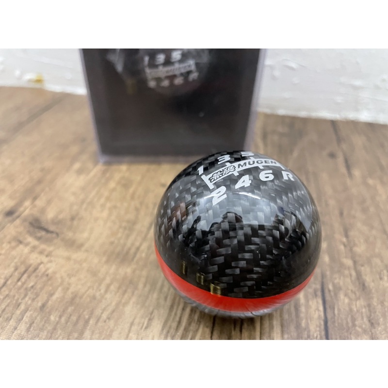 MUGEN Carbon Fiber Type-R GEAR SHIFT KNOB Manual MT Sport 5 Speed / 6 ...
