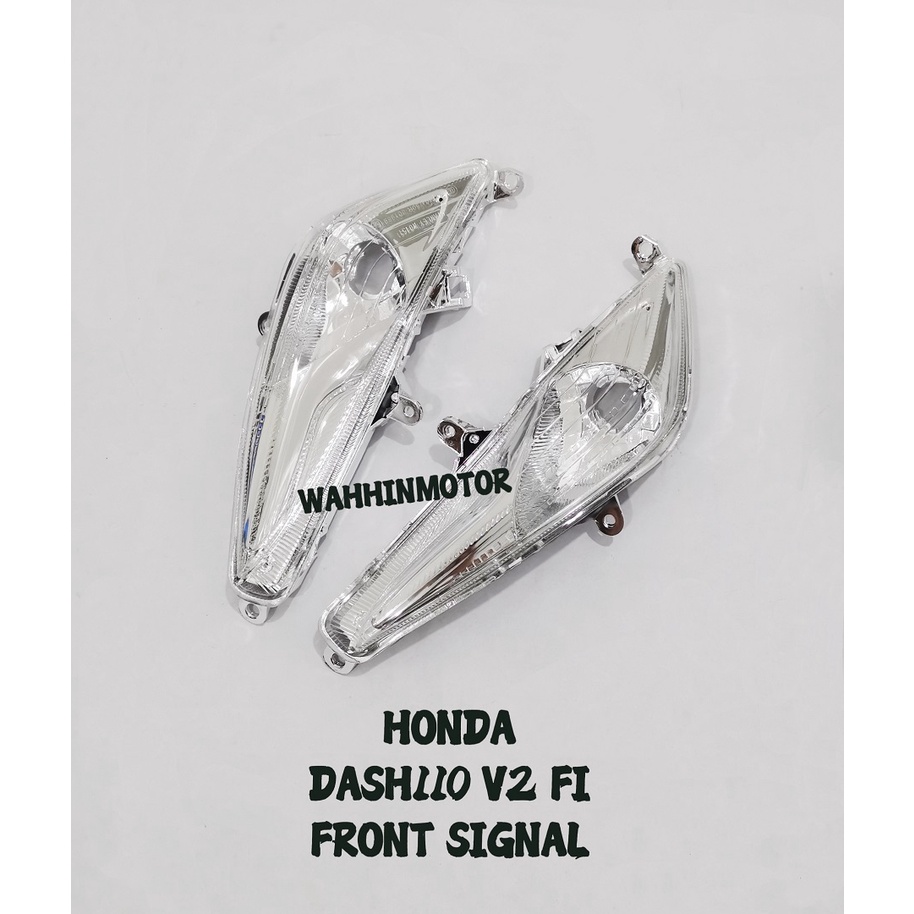HONDA WAVE DASH 110 V2 FI WAVE ALPHA V2 FRONT SIGNAL LAMPU DADA DEPAN ...