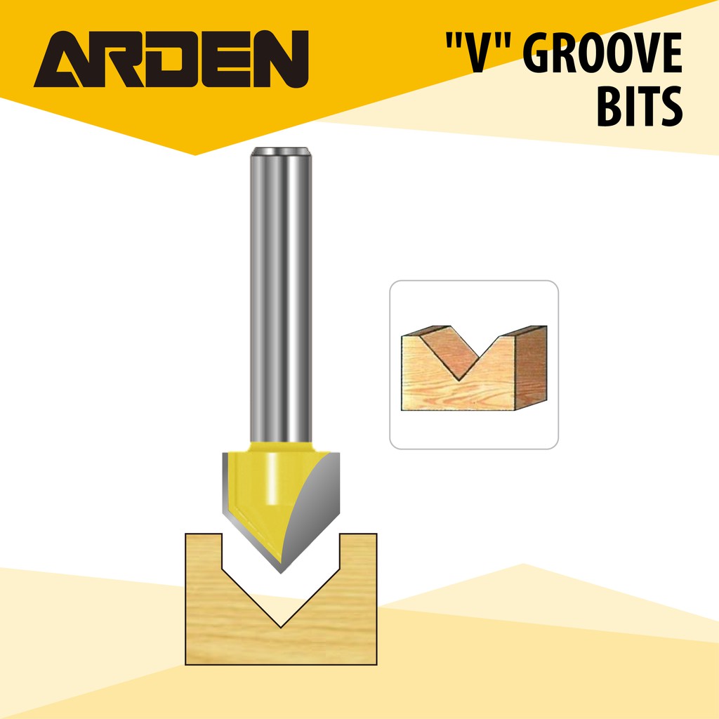 ARDEN "V" Groove Bit (201A Series) | Shopee Malaysia