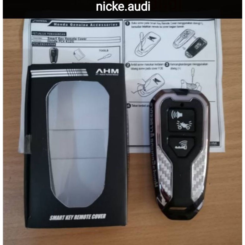 Honda PCX 160 Vario 160 Beat Stylo Smart Key Remote Cover 2021 2022 ...