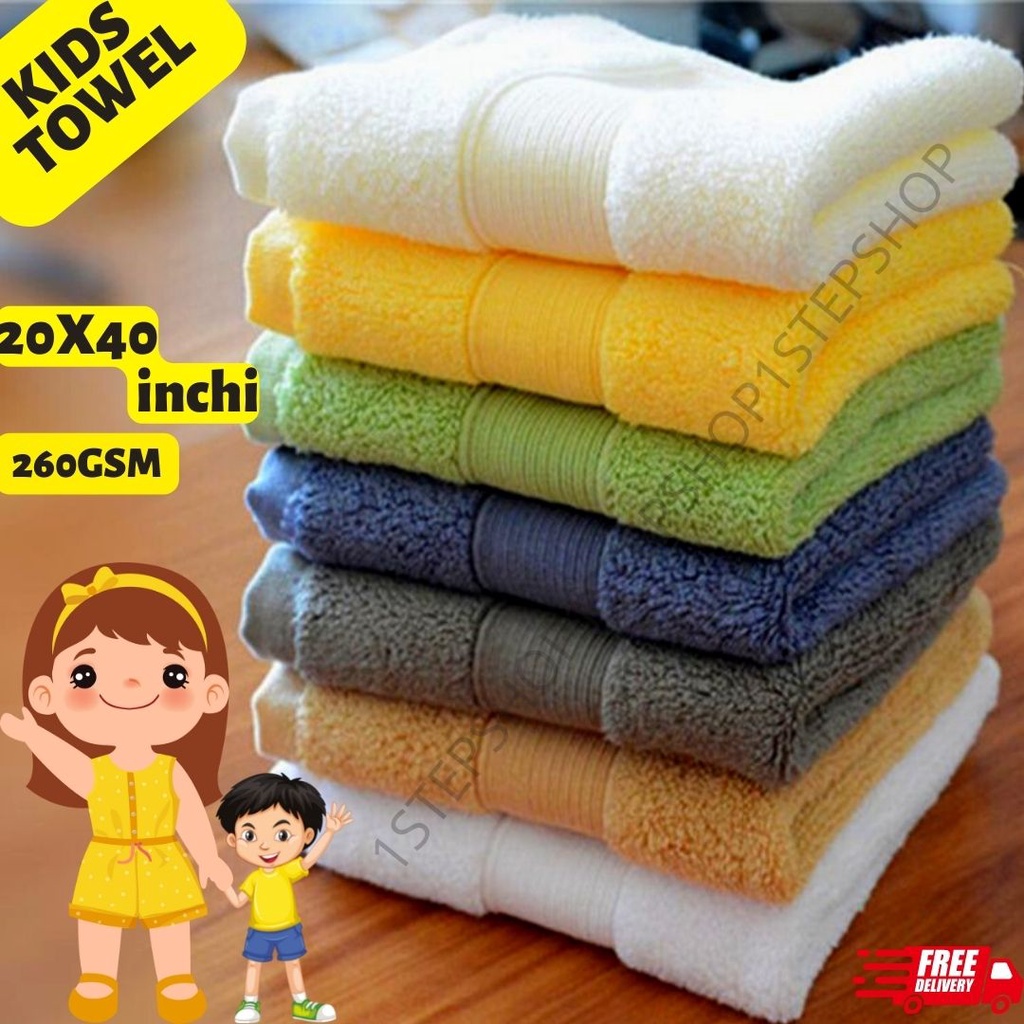 Kids Tuala Baby Tuala Mandi Budak Tebal Kids Towel Baby Towel Newborn ...