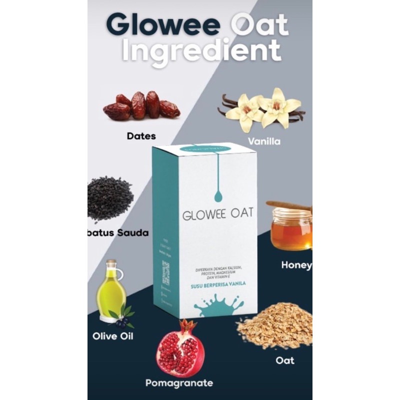 Shalicious Glowee Oat x 2 box (15 sachets) | Shopee Malaysia