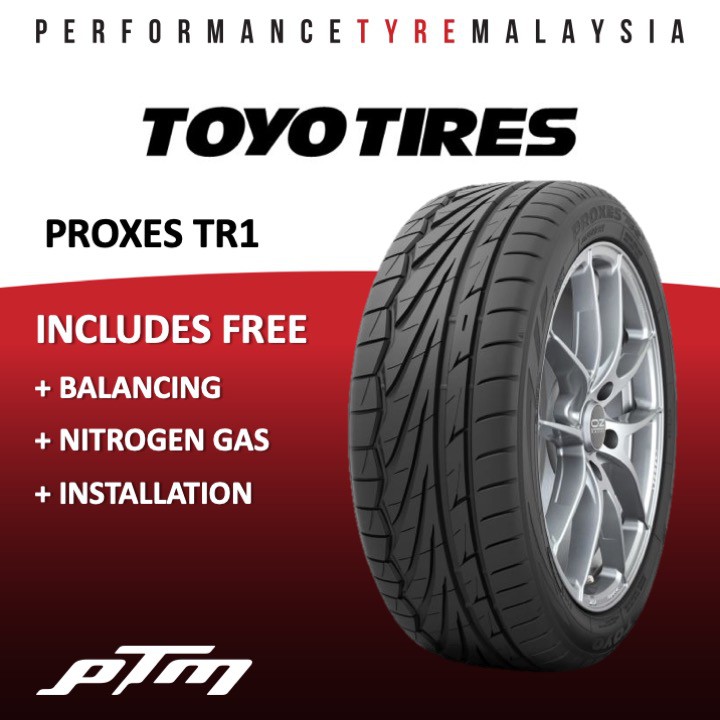 15 16 17 18 inch Toyo Proxes TR1 TYRE (FREE INSTALLATION) TAYAR TIRE | Shopee Malaysia
