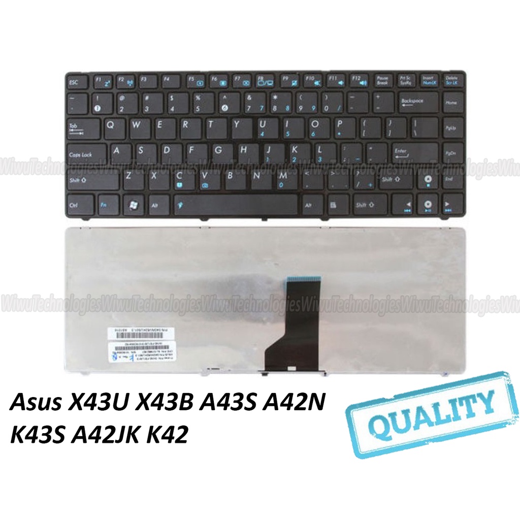 Asus A40 A42J A43S A46E A46C A85 N46 N82 K42 K43U Laptop Keyboard ...