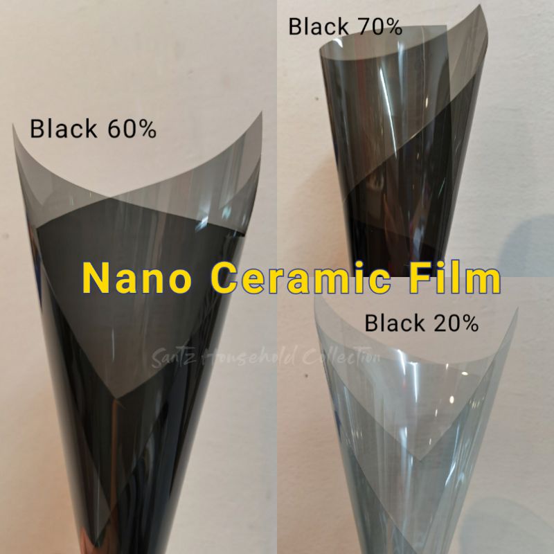 Nano Ceramic Tinted Film / Window Film / Black Tint / Car Tint / Window ...