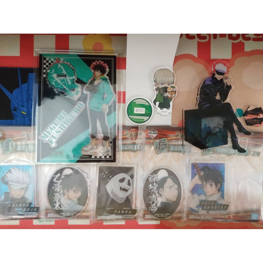 [GENUINE] Collection of standees, goods of Anime character models ...