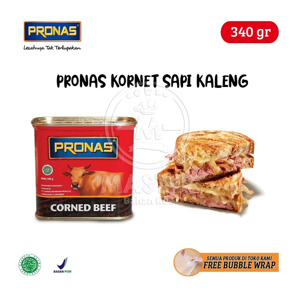 [340 Gr] PRONAS Corned Beef/Cornet Cow original | Shopee Malaysia