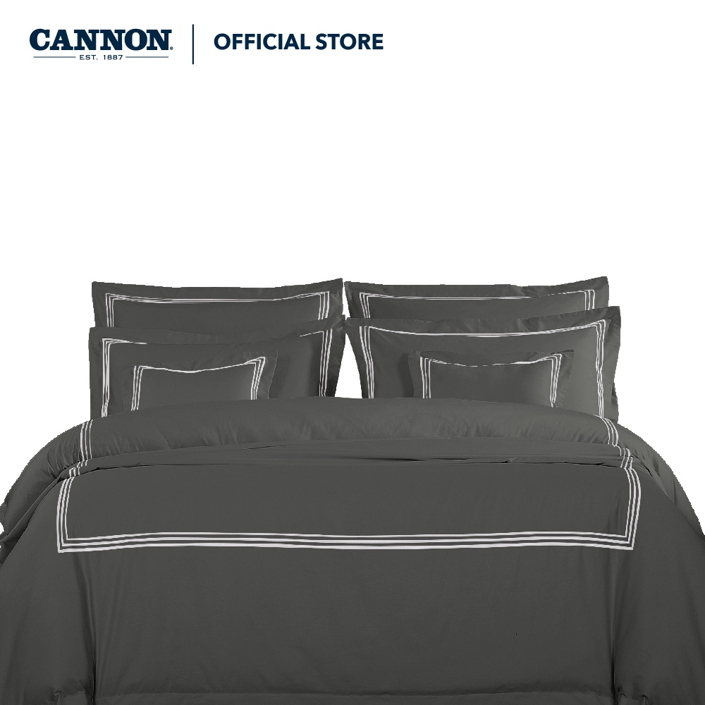 CANNON Monet Le Grand Quilt Cover Set | Vahe Night Owl |1000TC| Queen ...