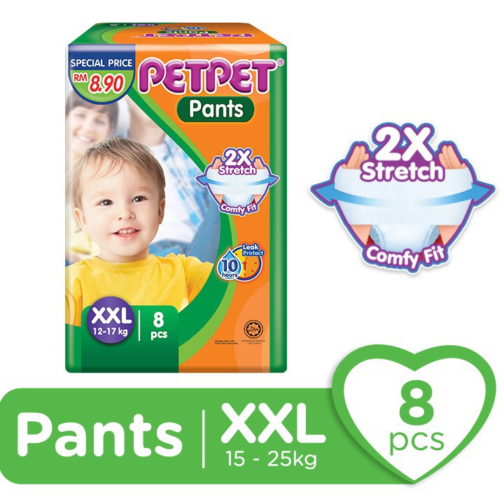 Explosion models Spot PETPET Pants Regular Pack - M14/L12/XL10/XXL8(1 ...