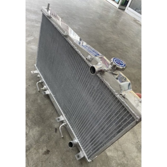 SYNERGY or Sard Aluminium Radiator Double Layer Waja BLM Persona Civic ...