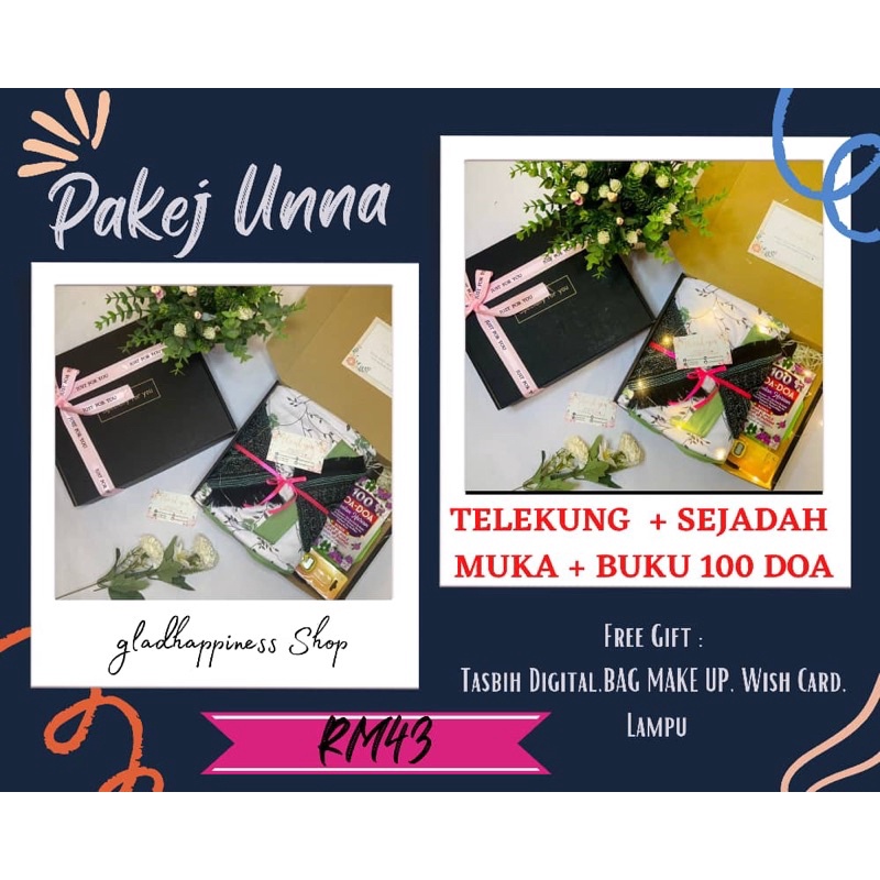 GIFT/SUPRISE BOX - SET TELEKUNG PAKEJ UNNA | Shopee Malaysia