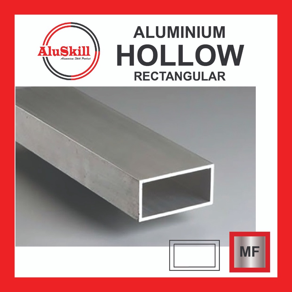 Aluminium Rectangular Hollow / Subframe (MF Colour) | Shopee Malaysia