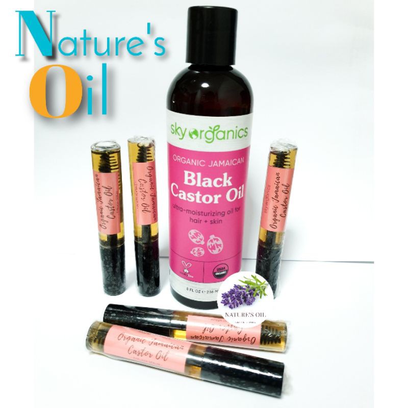 Sky Organics Organic Jamaican Black Castor Oil Eyelash Serum Pelebat
