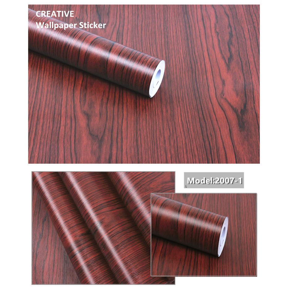 Wallpaper Self-adhesive PVC Sticker Bedroom Living Room Dining Room ...