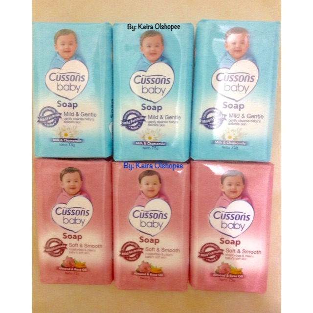 Cussons Soap 75gram (10Pcs) | Shopee Malaysia