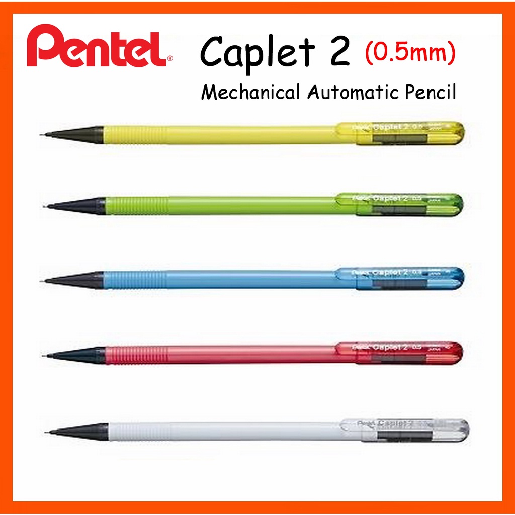 Pentel Caplet 2 Mechanical Automatic Pencil 0.5mm A105C | Shopee Malaysia