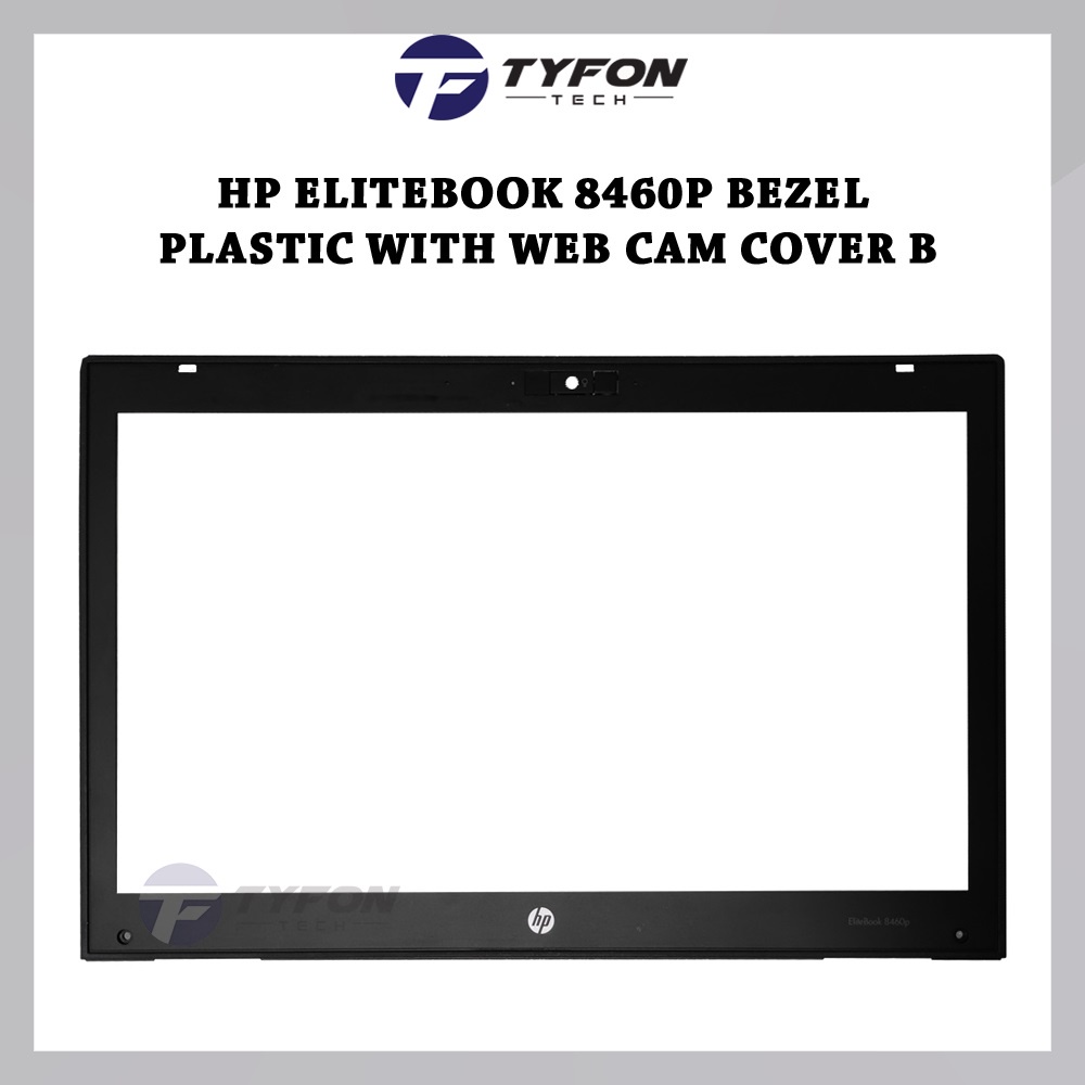HP EliteBook 8460p 14" LCD Front Trim Cover Bezel Plastic with Web Cam ...