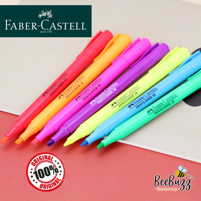 Faber Castell Textliner 38 Highlight Pen | Shopee Malaysia