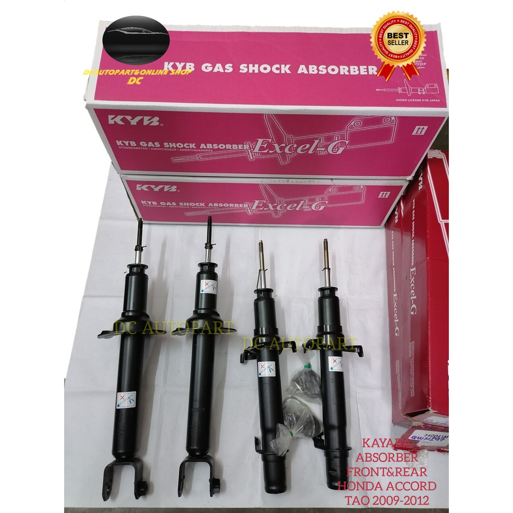 KYB KAYABA HONDA ACCORD TAO 2008-2012 SHOCK ABSORBER FRONT & REAR FRT RR | Shopee Malaysia