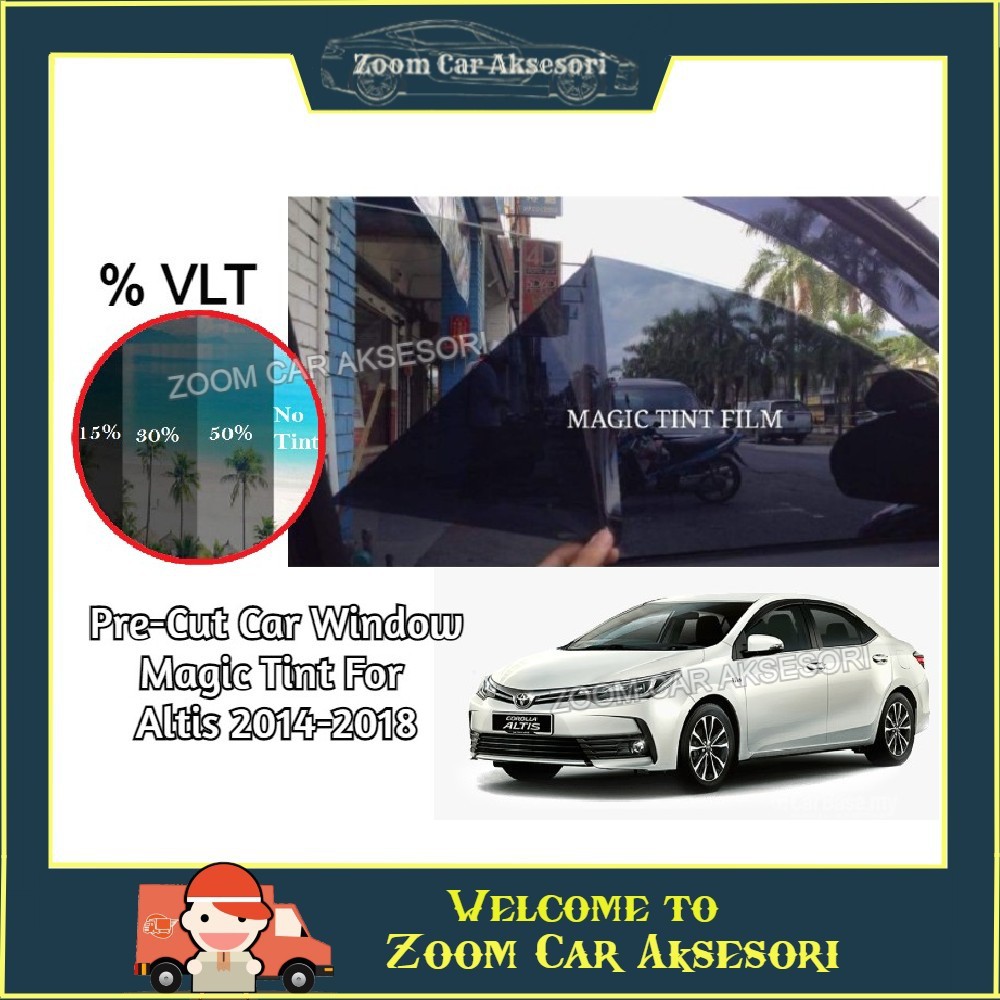 PreCut Shapemagic Magic Tinted Solar Window Reusable Removable - BLACK ...