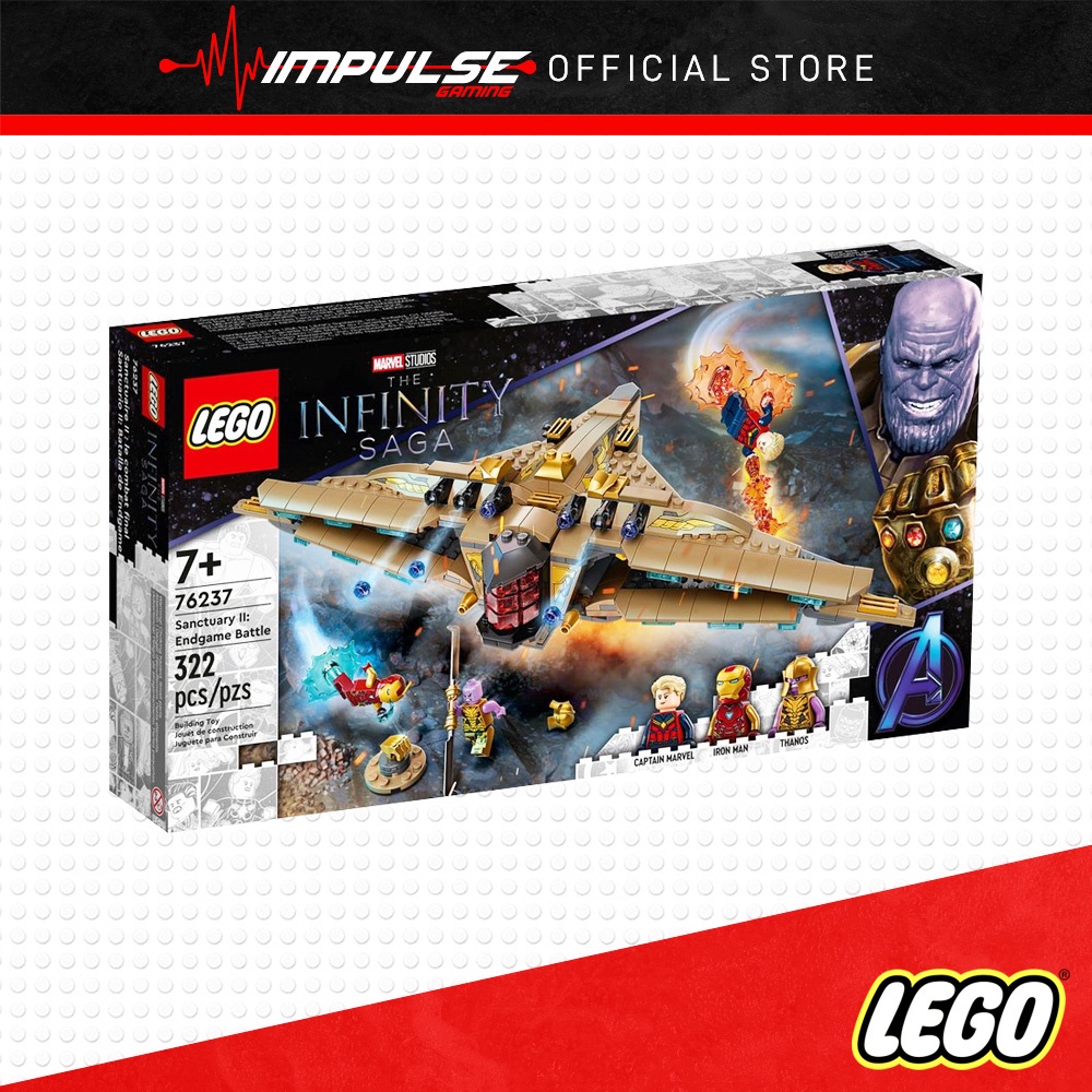 LEGO 76237 Marvel Super Heroes - Sanctuary II: Endgame Battle | Shopee ...