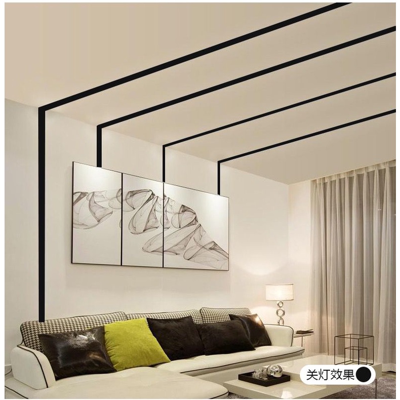 LED Strip Light Aluminium Casing Profile Track Housing Extrusion Cover ...