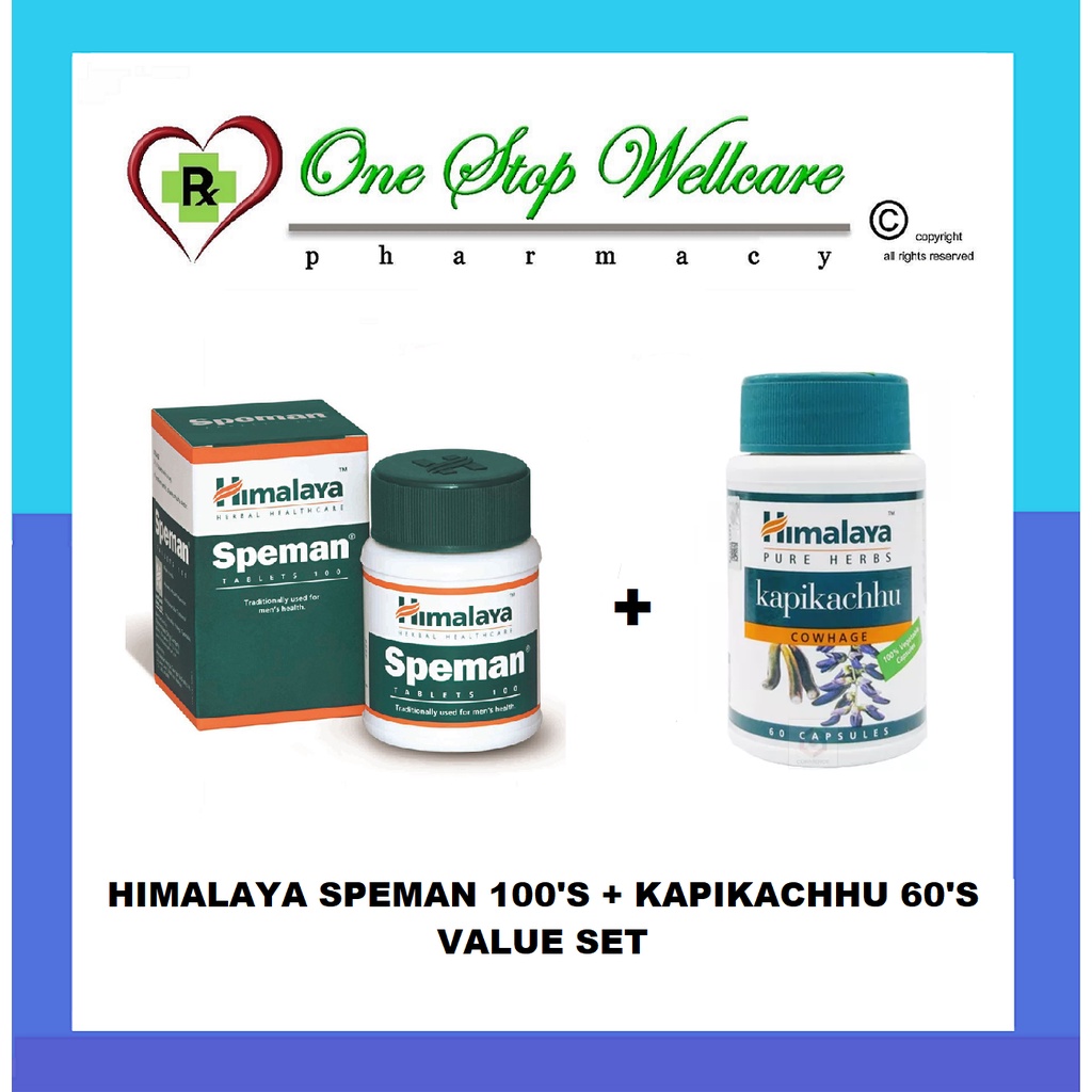 HIMALAYA SPEMAN 100'S (EXP:02/2026) + KAPIKACHHU 60'S KKM APPROVED (EXP ...